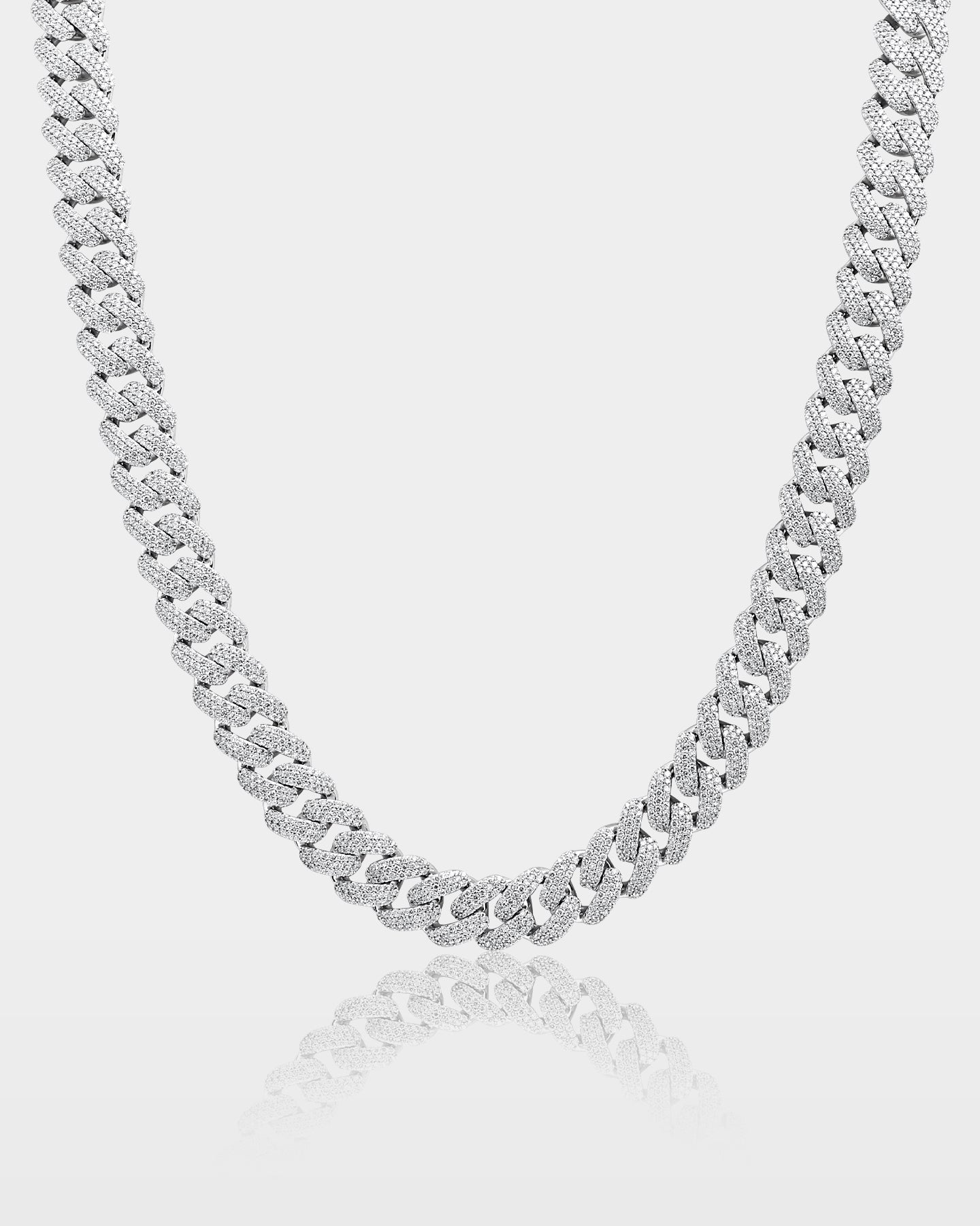 Iced Miami Cuban Link Chain 11MM | Dallas Cuban Chains